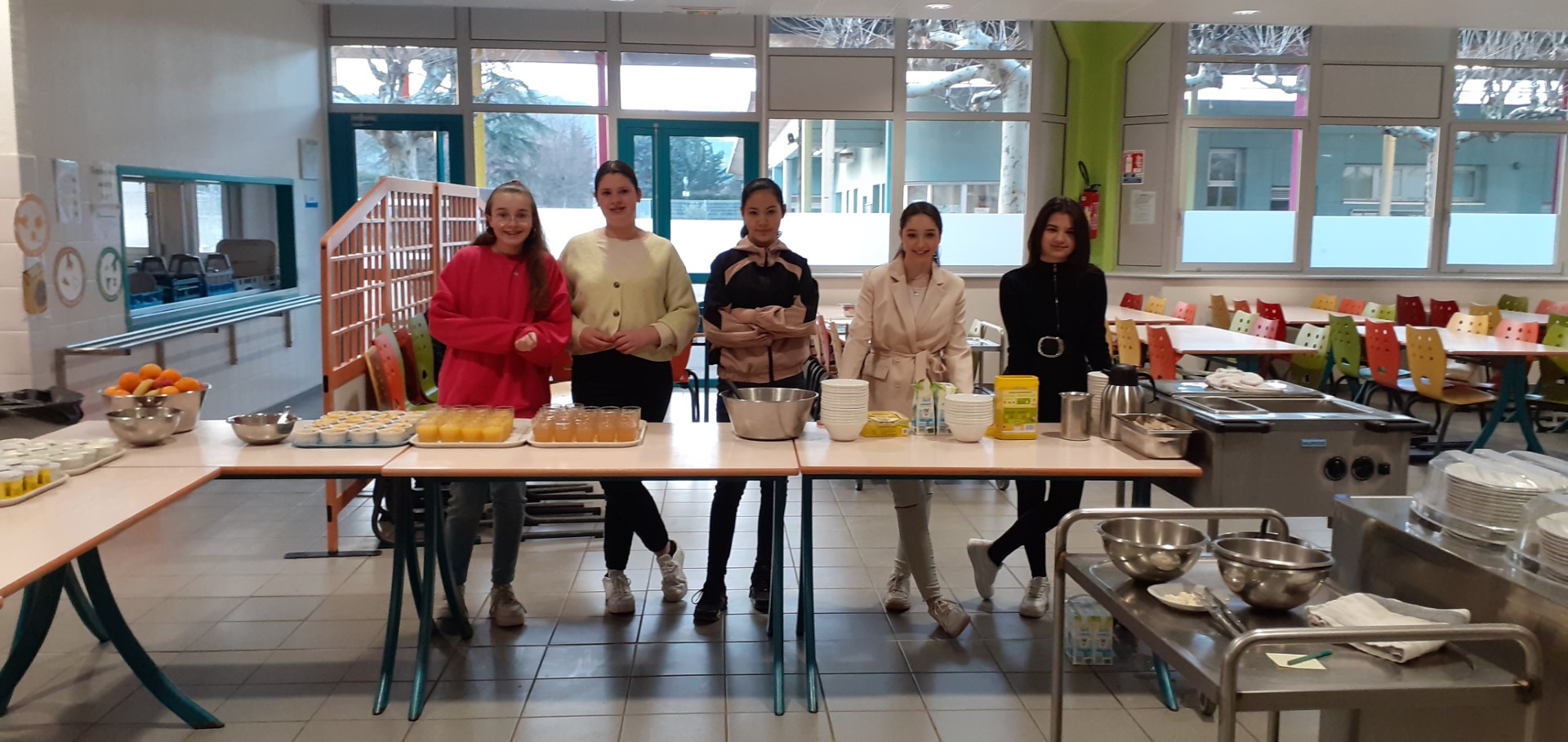 Petit déjeuner 6eme | Collège Revesz-Long