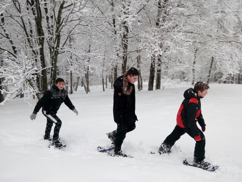 AS Sortie Raquettes au grand Echaillon | Collège Revesz-Long